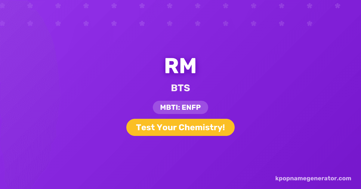 RM Name Generator | BTS Chemistry Test